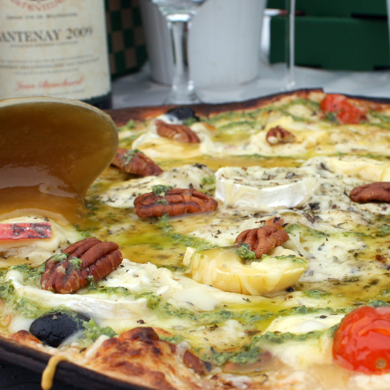 Pizza Chèvre et Miel - Pizzavroom